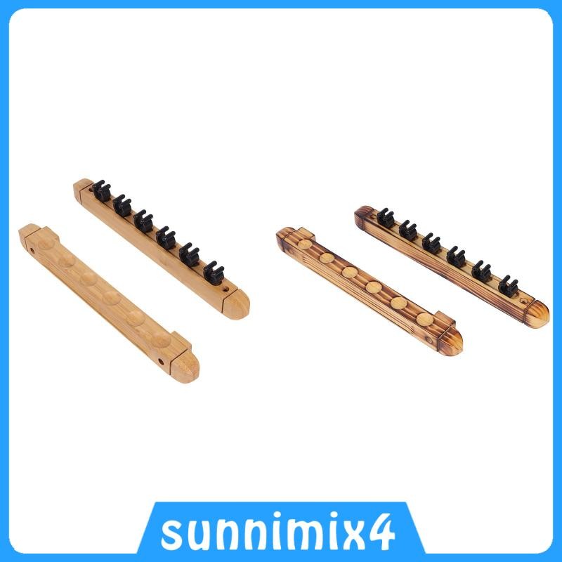[ Pool Cue Rack Cue Sticks Wall Rack Lightweight Practical Wall Mounted ...