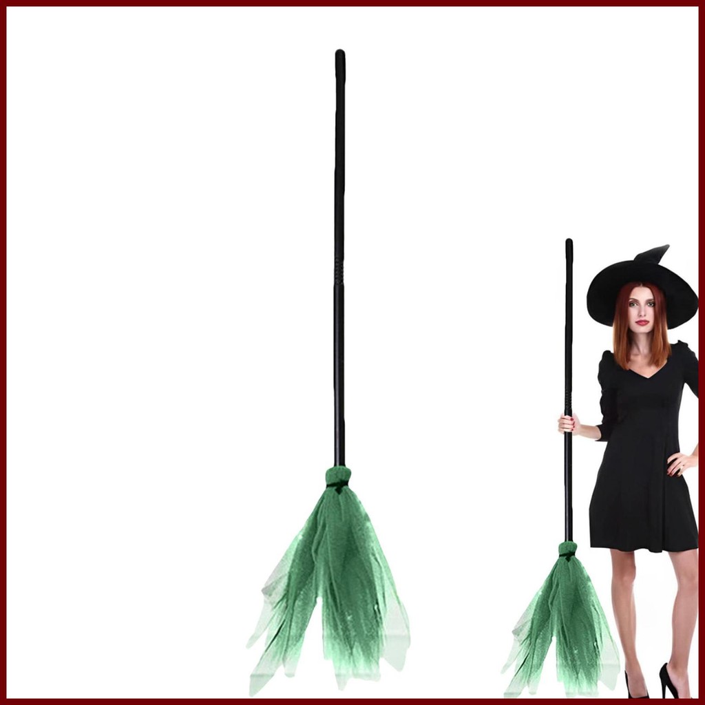 Witches Broom Decoration Cosplay Witch Broom Stick Creative Witch Decor ...