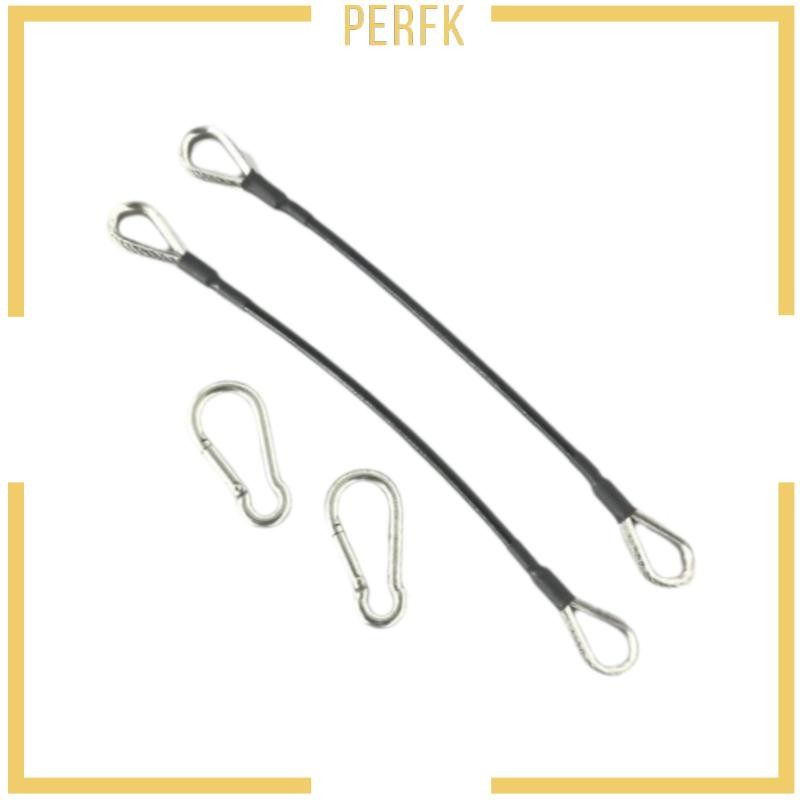 [Perfk] 2 Pieces Gym LAT Pulldown Rope Fitness Machine Accessories ...