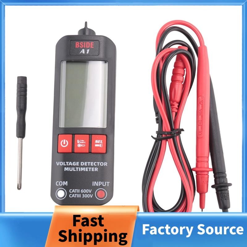 A1 Voltage Tester Detector Multimeter Color Display Non-Contact ...