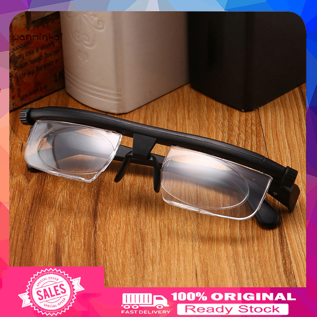 [Ready stock] Adjustable Focus Glasses Far Sights Eyeglasses Adjustable ...