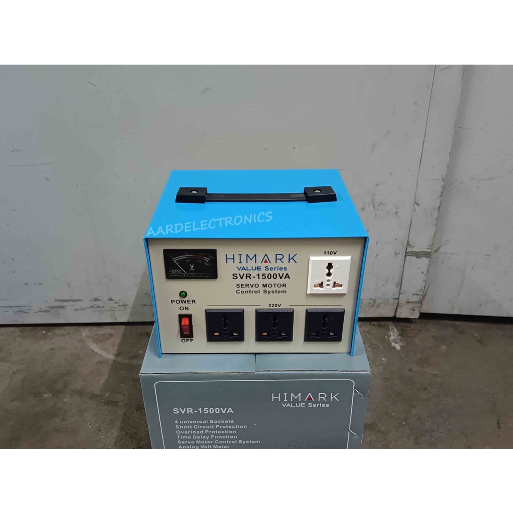 AVR / SVR-1500VA Himark Automatic Servo Motor Voltage Regulator Control ...