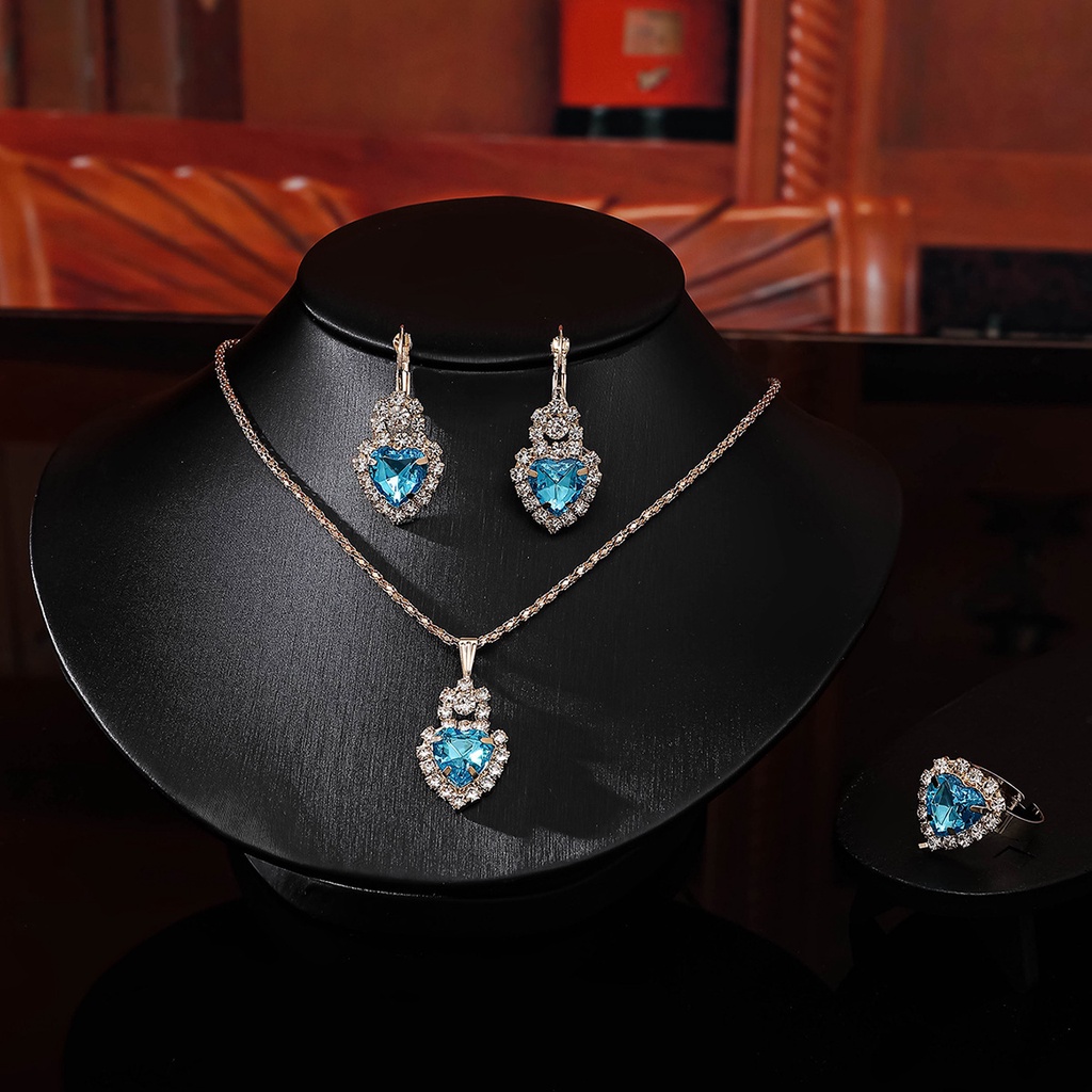 Bride water drop jewelry set | Shopee Philippines