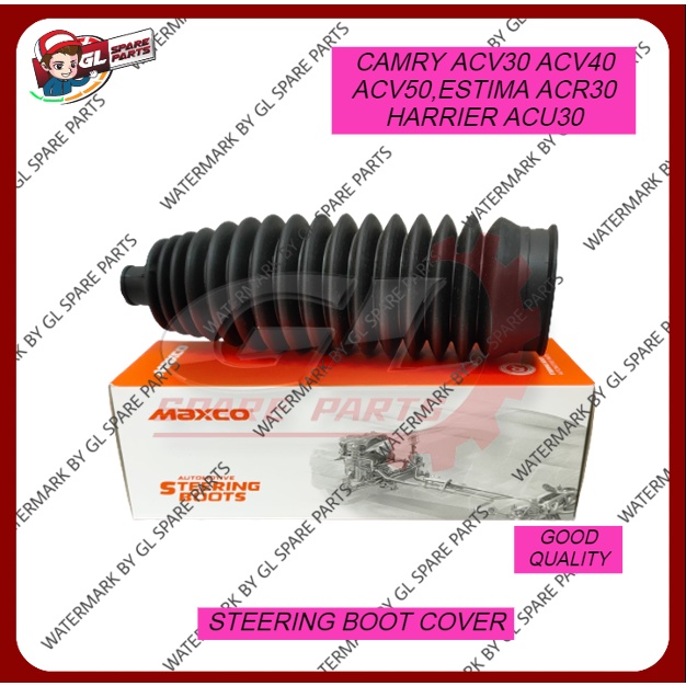 POWER STEERING RACK BOOT COVER TOYOTA CAMRY ACV30 ACV40 ACV50 ESTIMA ACR30 HARRIER ACU30 (@1PC ...