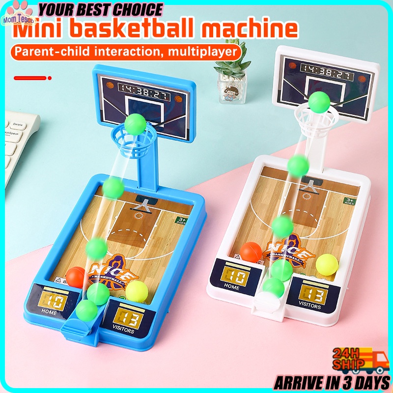 Indoor Desktop Mini Basketball Shooting Machine Game Toy Finger Mini ...