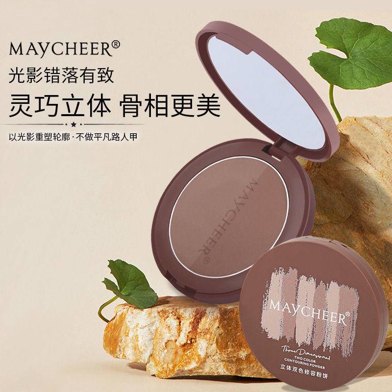 Dual color facelift disc with high light shadow nose shadow for ...