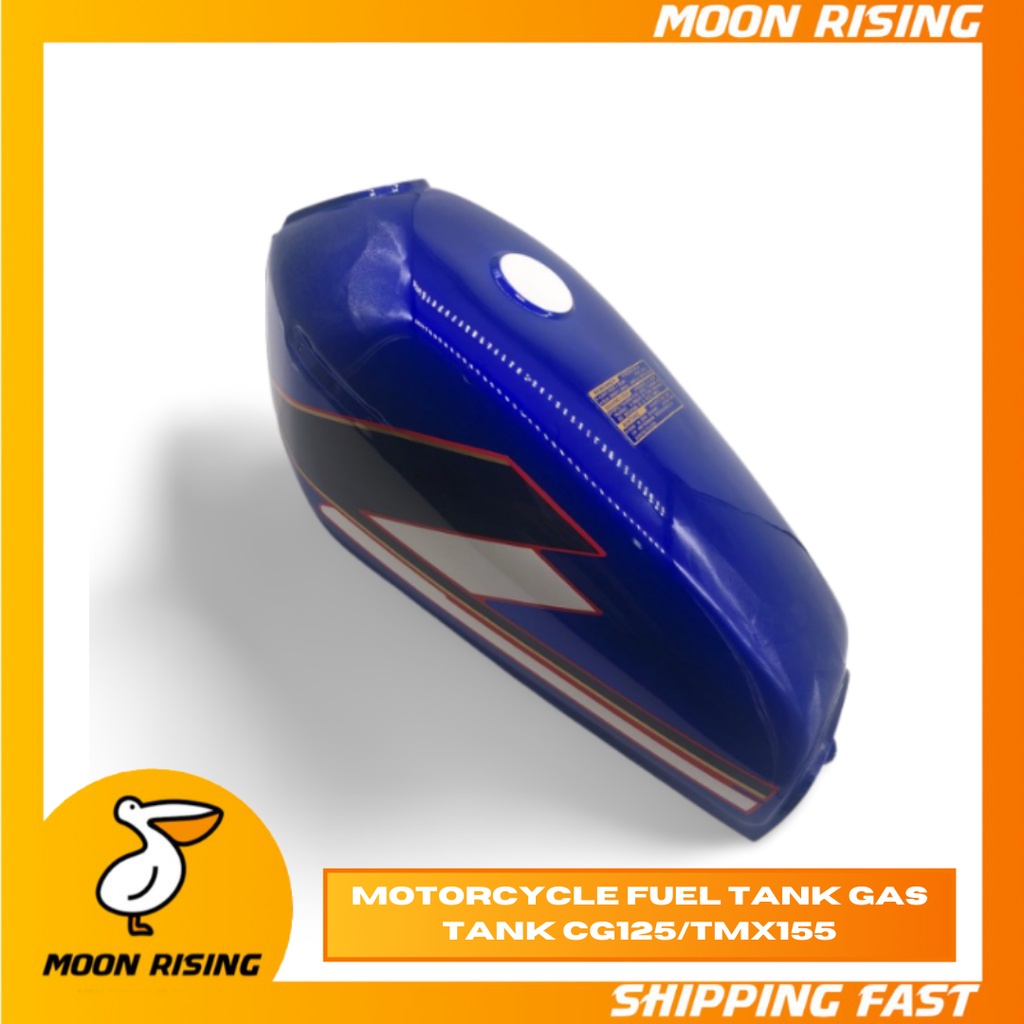 MOTORCYCLE FUEL TANK GAS TANK CG125/TMX155 [MOON RISING] | Shopee ...