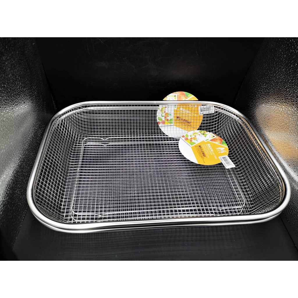 Stainless Steel Kitchen Hole Dense Mesh Sifter Colander Strainer square ...