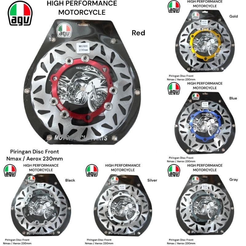 Front Disc Plate AGV Premium 230mm Model Psm Nmax Aerox Lexi ...