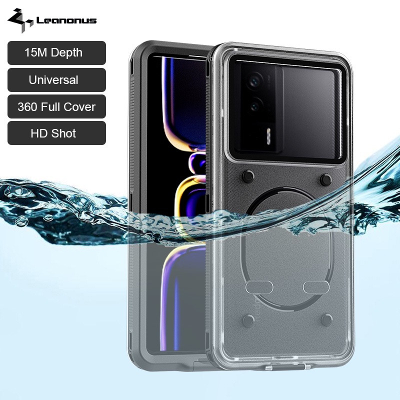 Universal Waterproof Case for Xiaomi POCO F5 F6 X5 X3 X6 Pro M5s M5 F4 ...