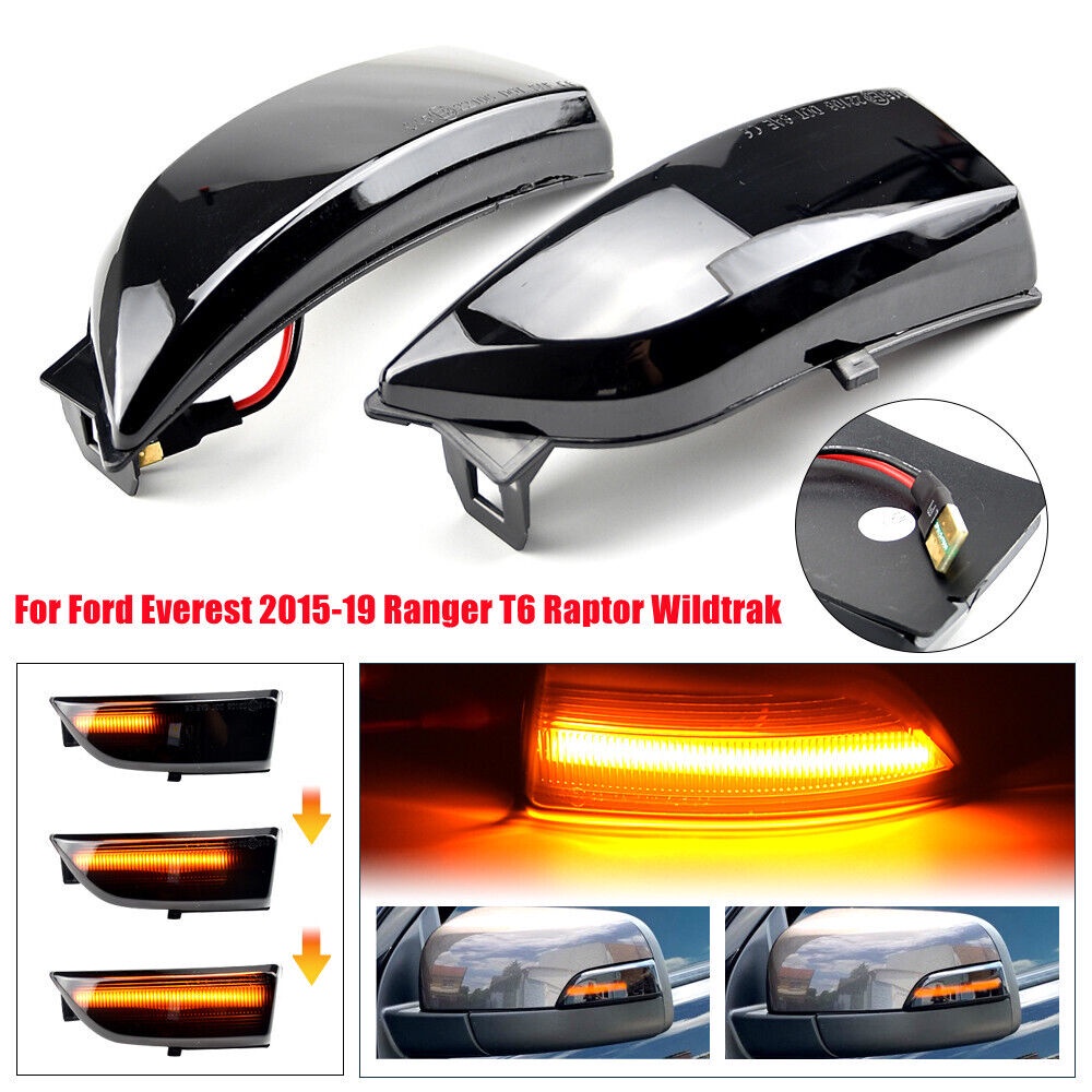 For Ford Everest U375/UA Ranger T6 Raptor Car Rearview Side Mirror ...