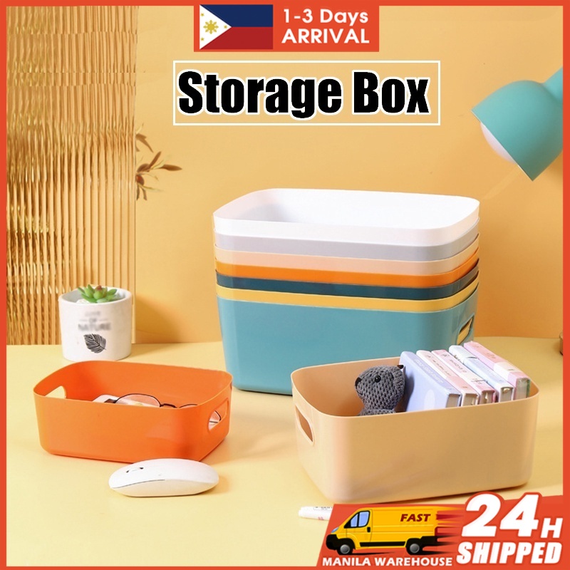 Sundry Storage Basket Student Desktop Snack Storage Plastic Box ...