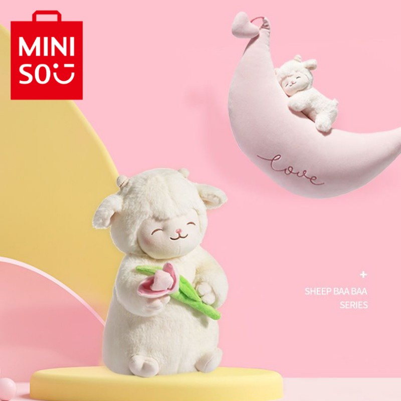 [Genuine Product Ready Stock] MINISO Lamb Tulip Plush Doll Doll Toy ...