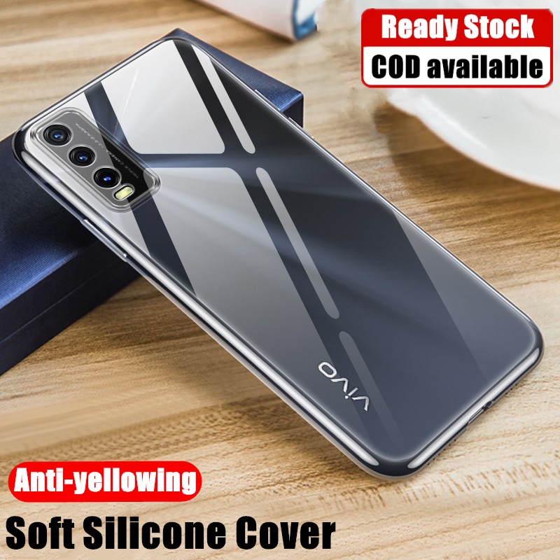 For Vivo Y20 Y20a Y20G V2029 V2037 V2052 V2054 Slim Soft Clear Silicon ...