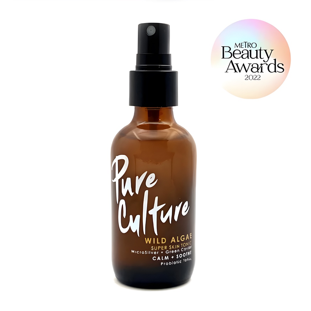 Pure Culture Wild Algae Super Skin Tonic | Microsilver + Green Caviar ...