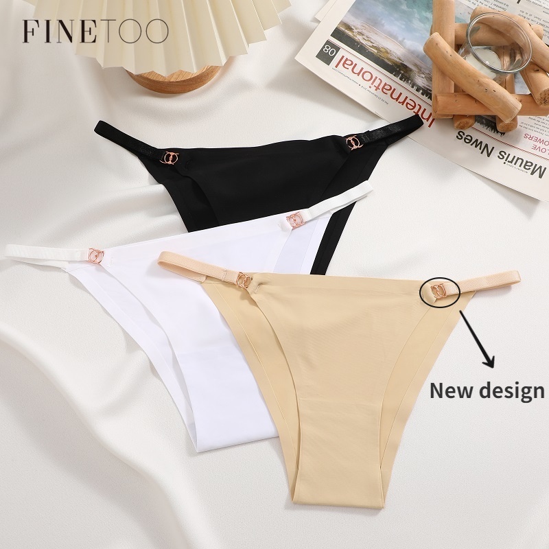 FINETOO Seamless Panties for Woman Underwaer Basics Comfortable Panty ...