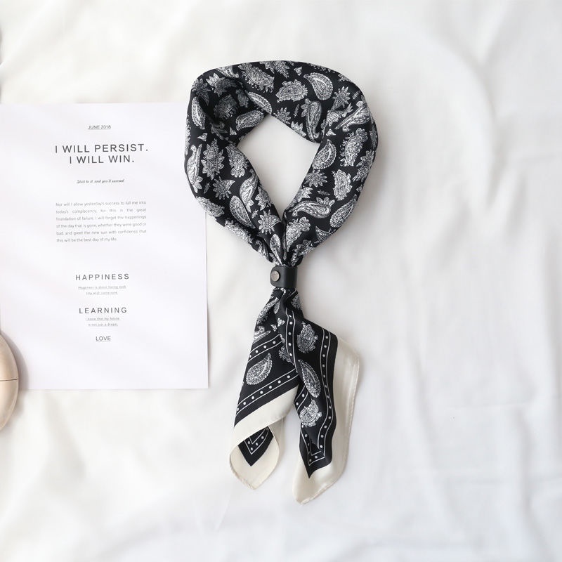 Trendy Men Stylish Men Satin Fashion Style Silk Scarf Scarf Men Men's ...