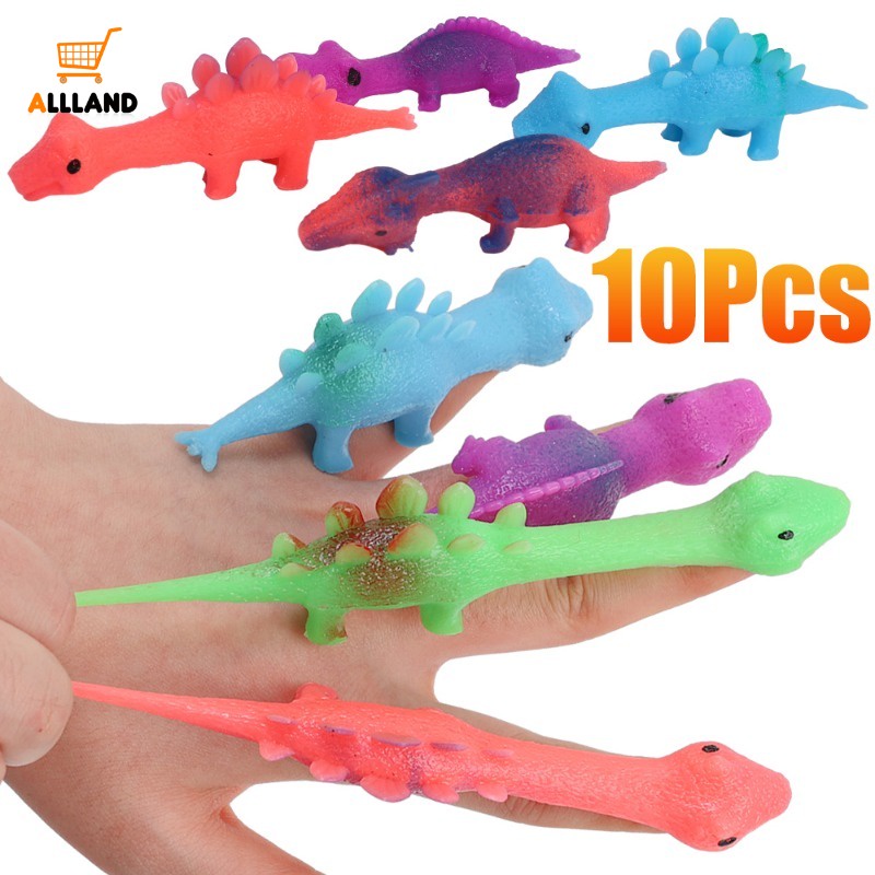 Catapult Dinosaur Finger Slingshot Decompression Toy Mini Creative ...