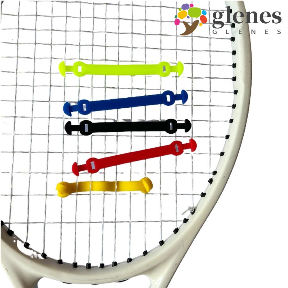 GLENES Long Tennis Racket Shock Absorbers, Vibration Dampeners ...