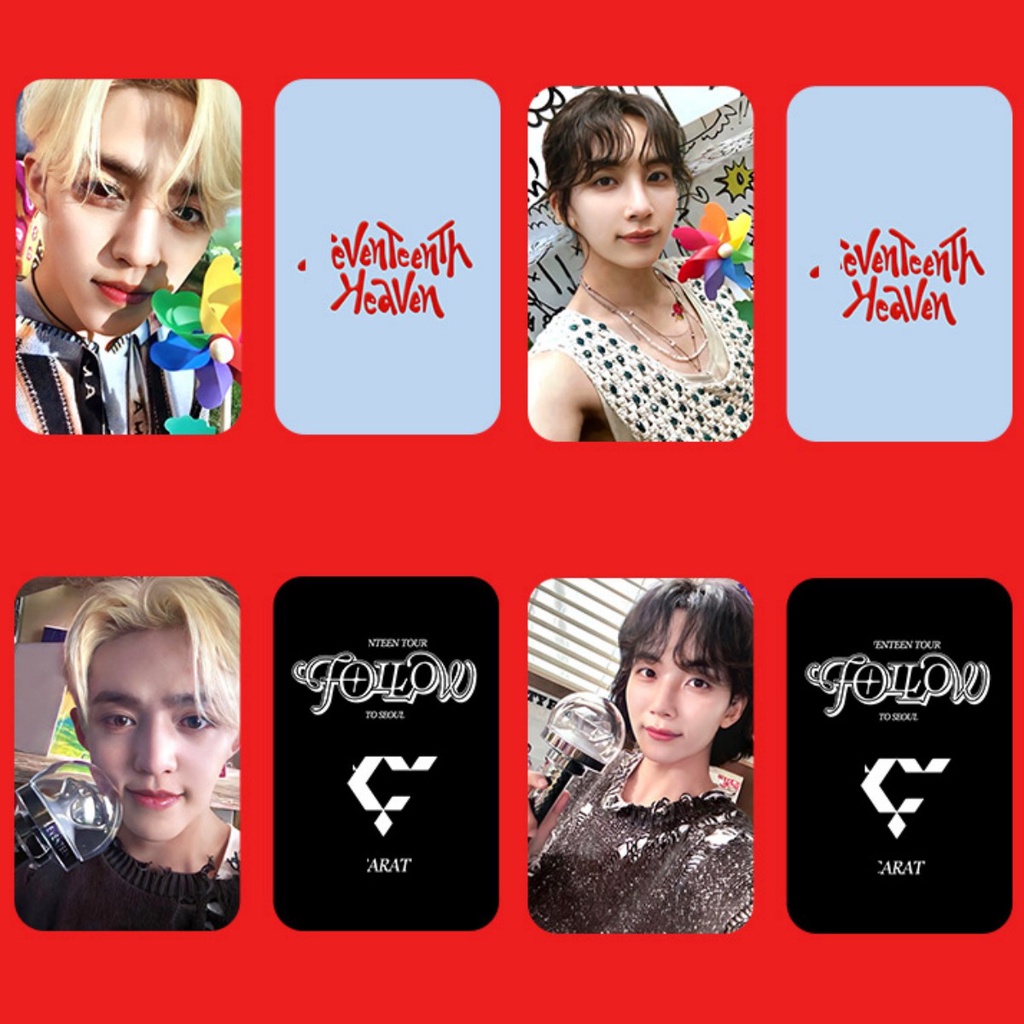 5-13pcs/set SEVENTEEN Lomo Cards SEASONS GTREETINGS ZONE COMEBACK 11th ...