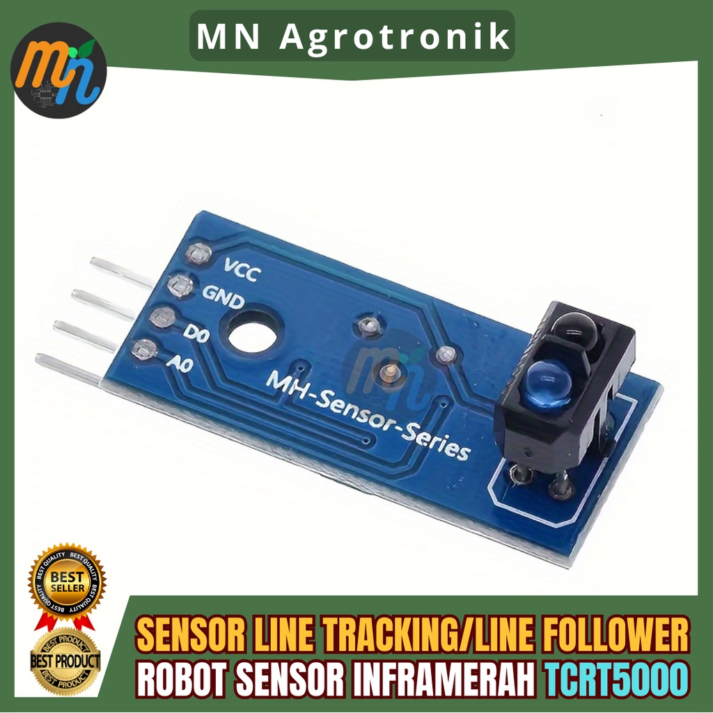 Sensor LINE TRACKING LINE FOLLOWER ROBOT SENSOR INFRARED TRT5000 ...
