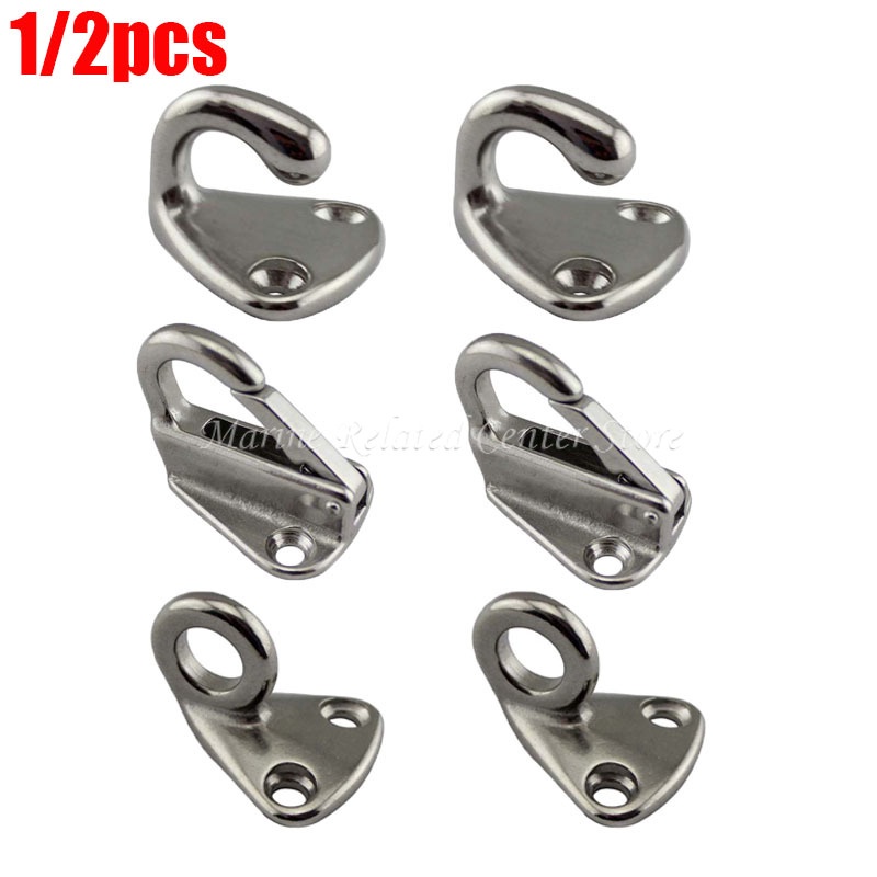 1/2pc 316 Stainless Steel Fending Hooks Fender Spring Clip Fender Eye ...