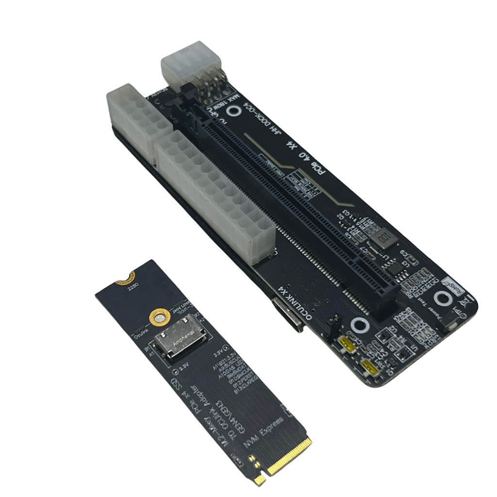 For Oculink / M.2 NVMe Laptop eGPU CaseExternal Graphics Card GPU Dock ...