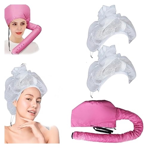 Net Plopping Cap For Drying Curly Hair Adjustable mesh plopping cap ...