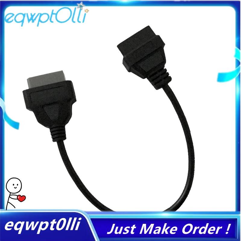 ^eQQ^Car Diagnostic Scanner Connector 14Pin to 16PIN OBD1 OBD2 Cable ...