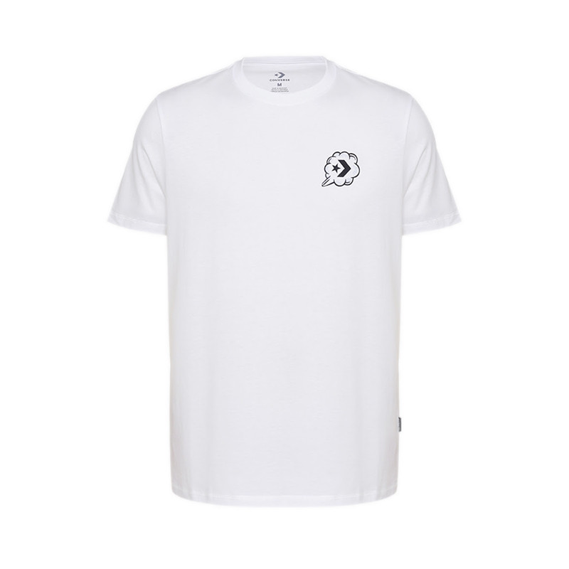 Converse Volcano Men's T-Shirt - White | Shopee Philippines