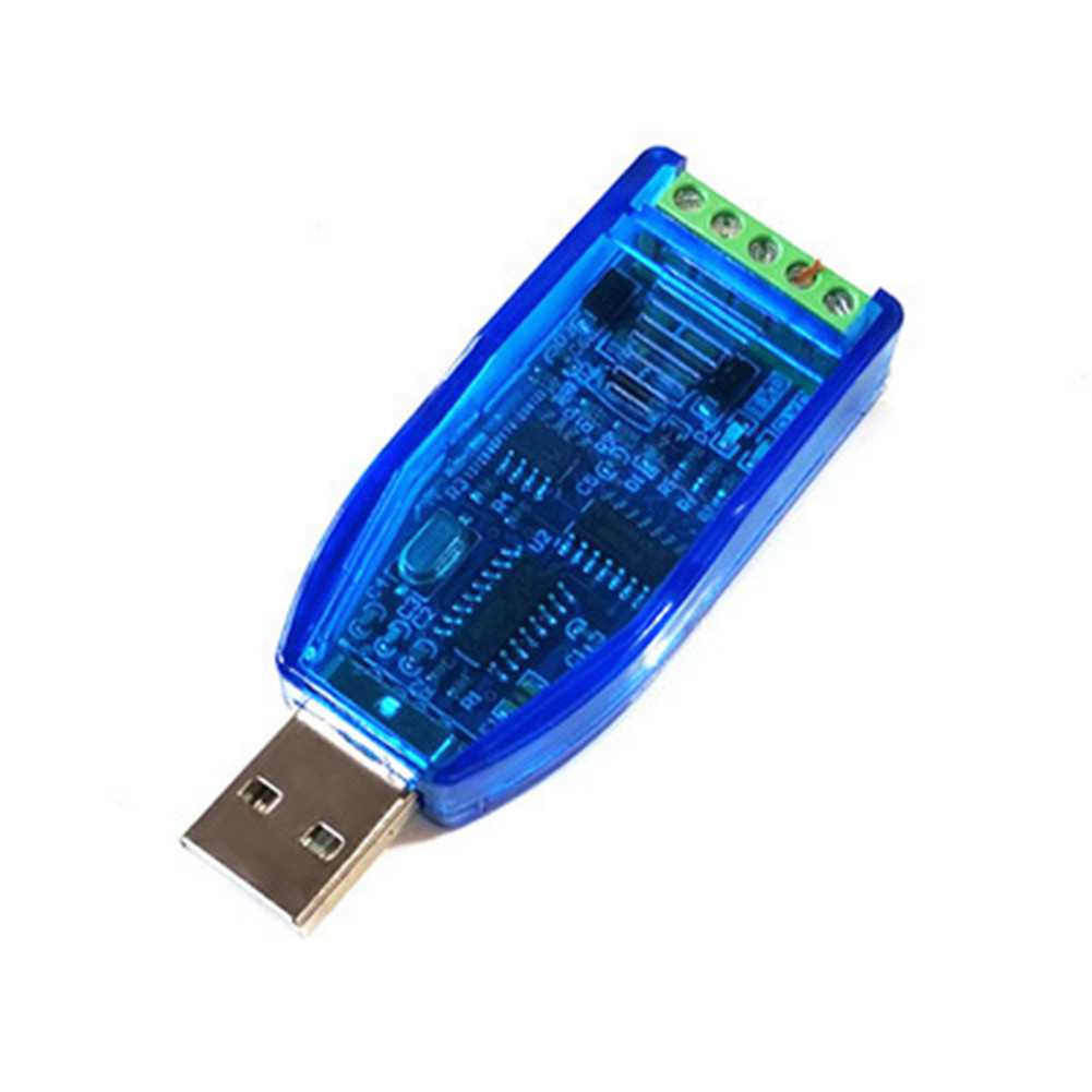 Industrial USB To RS485 Converter Adapter CH340 Chip Upgrade Protection RS-485 Connector Board ...