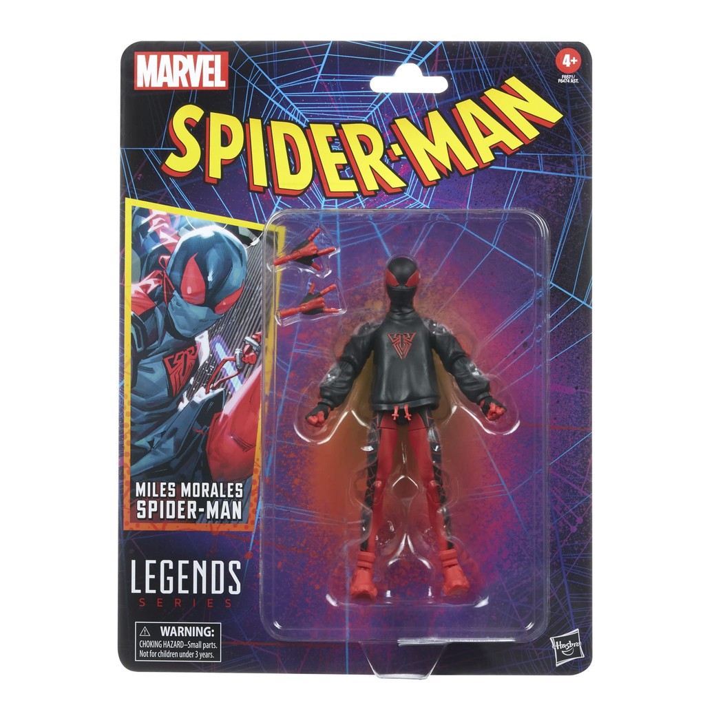 Authentic Hasbro MARVEL Marvel Legends Series Miles Morales Spider-Man ...