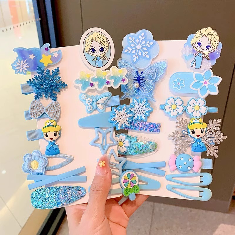 Frozen Elsa Hair Accessories, Children Hairpin Princess Headdress ...