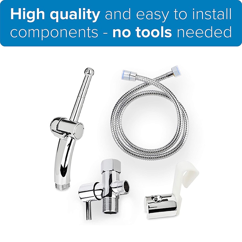POSSBAY Bidet Nozzle Spray Gun Toilet Bidet Set Toilet Cleaner Women's ...