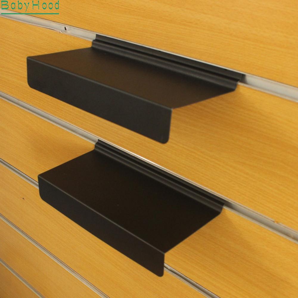 Float Slat Wall Shelf Shelves for Shoes,Black Metal Flat Slat for ...