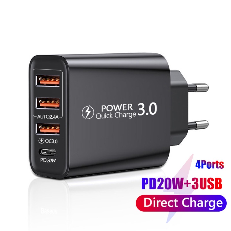 Power Adapter 60W USB C Fast Charging PD 3.0 Plug | Shopee Philippines