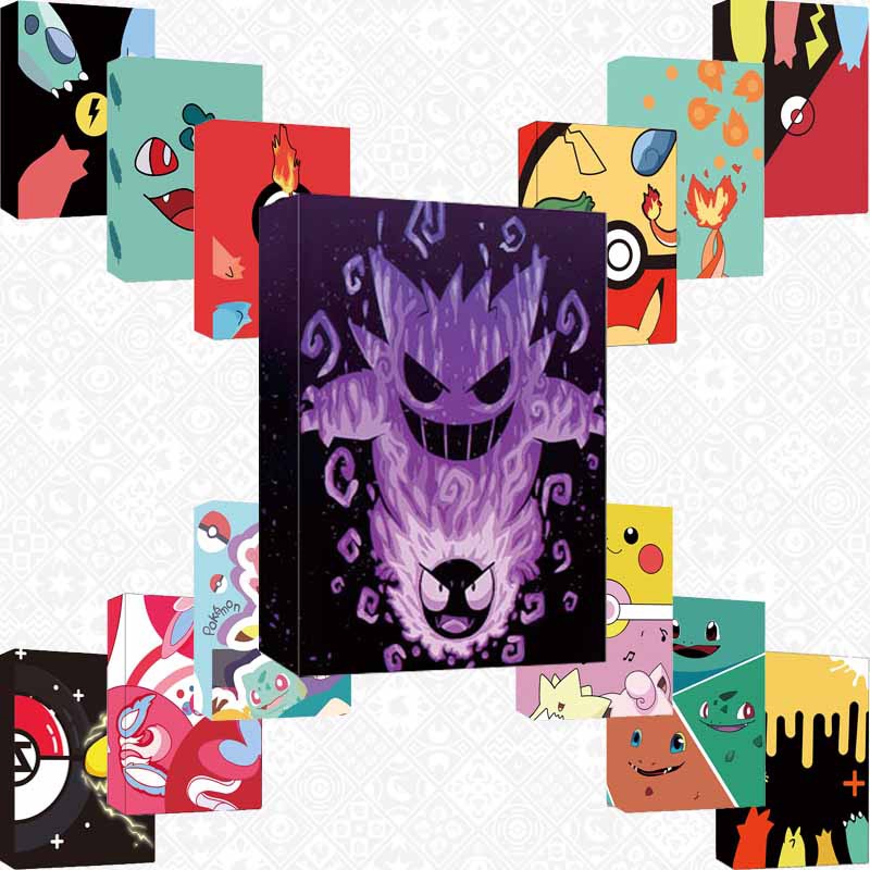 game Pokemon anime card album card collection Pokémon card bag Pokémon ...