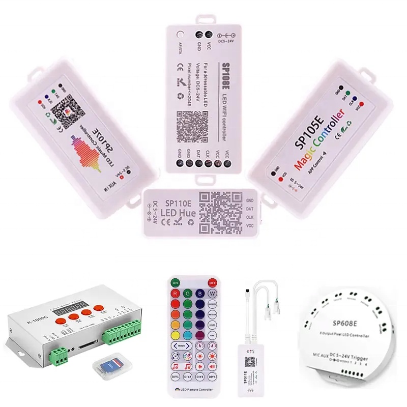 Magic Color LED Strip Controller SP110E SP548E SP601E SP602E SP611E ...