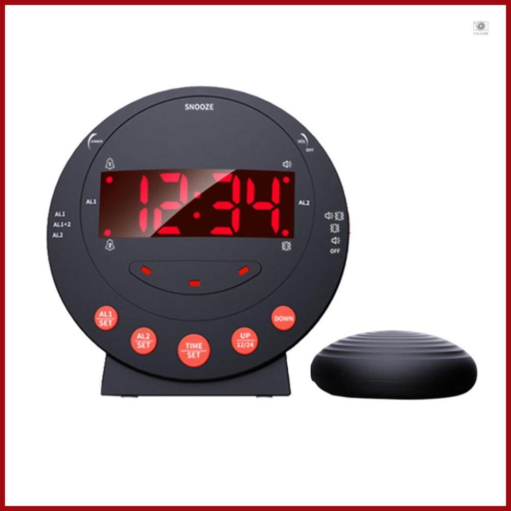 Loud Alarm Clock with Flash Light and Snooze Function - Wake Up Easily ...