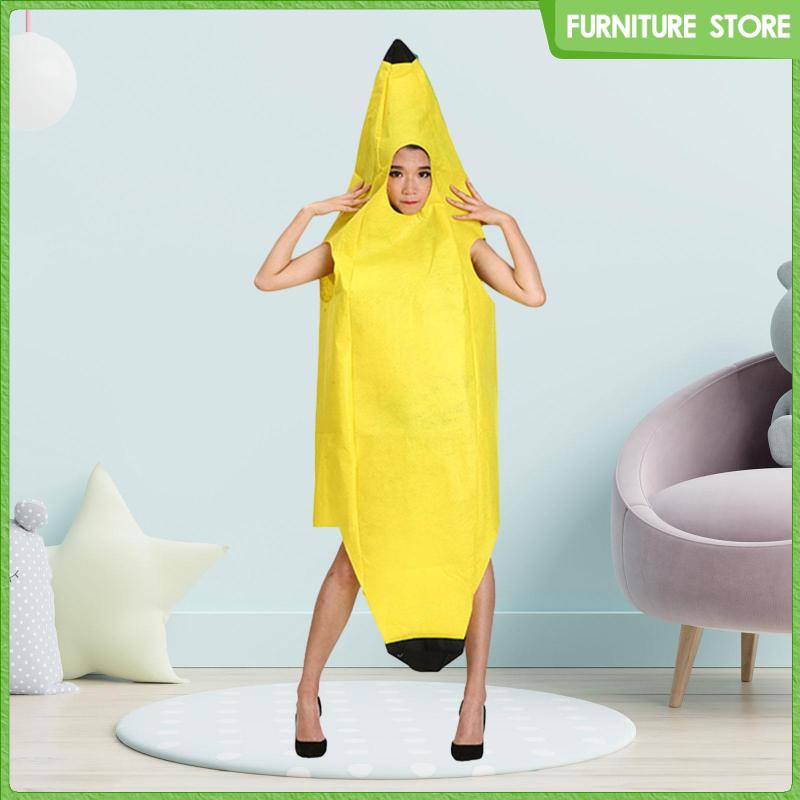 [Wishshopeelxj] Banana Costume Fruit Jumpsuit Props Fruit Cosplay ...