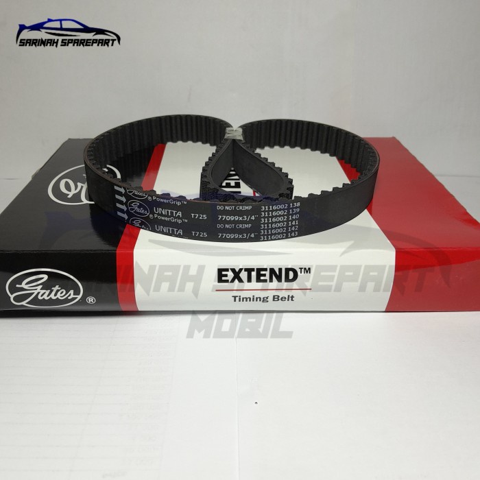 Short Timing Belt Pajero Sport L039 Diesel Gates brand | Shopee Philippines