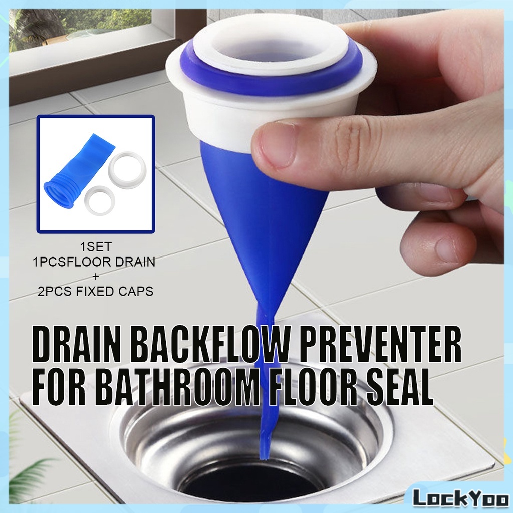 LockYoo Drain Backflow Preventer For Bathroom Floor Seal | Shopee ...