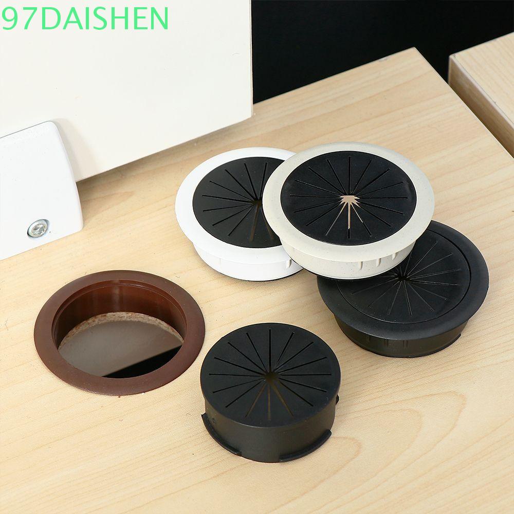 DAISHEN Wire Hole Covers Grommet, Dustproof Round Cable Hole Cover ...