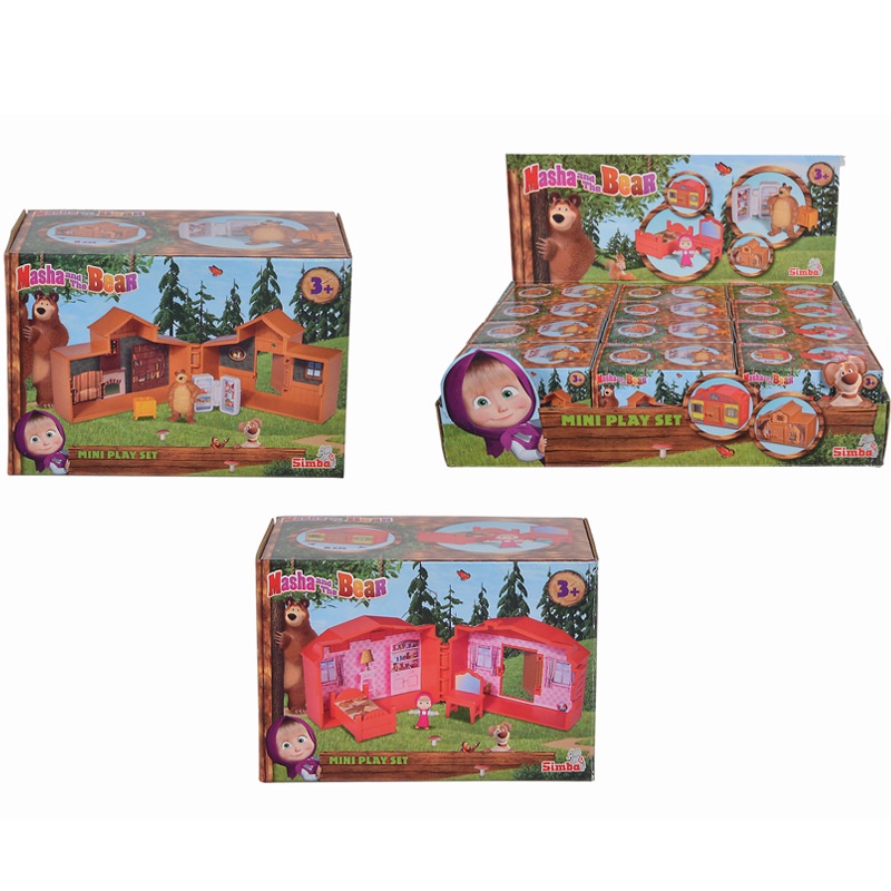 Ready Stock Ruihua Xing Masha and Bear-Mini Hut Series Children's House ...