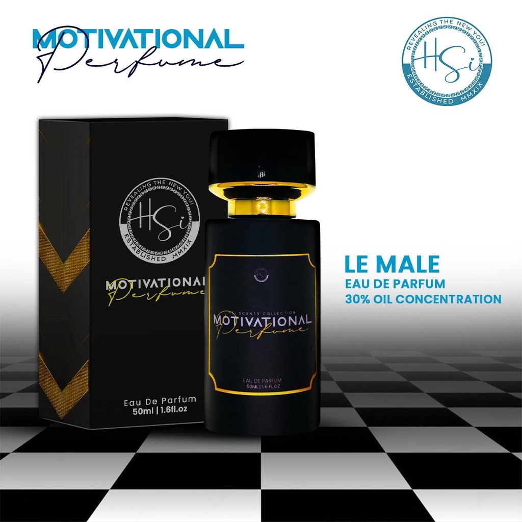 Motivational LeMale Parfum Perfume for Men by HSI Scents Collection Oil ...