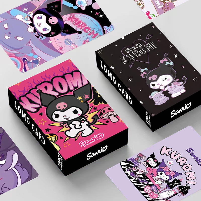 Sanrio Kuromi Lomo Card Double-sided Color Printing Photocard 30pcs/box ...