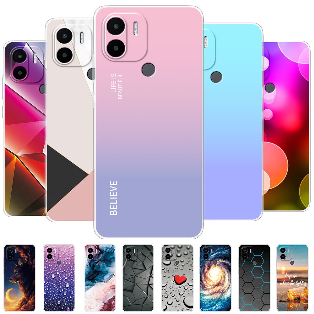Redmi A1 Plus / RedmiA2 Plus Casing Case Newest Design Animal Clear ...