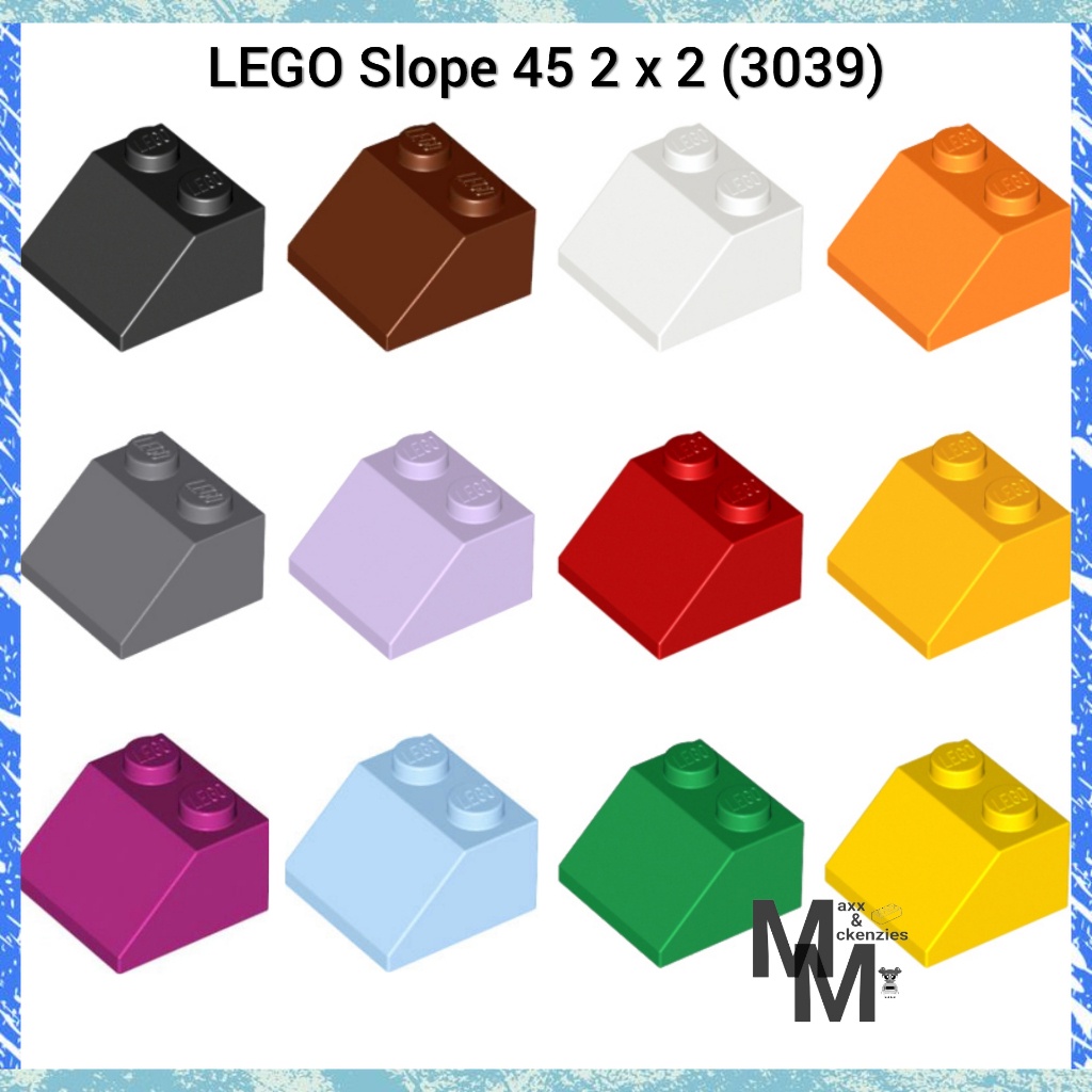 Slope 45 2x2 (3039) LEGO Parts | Shopee Philippines