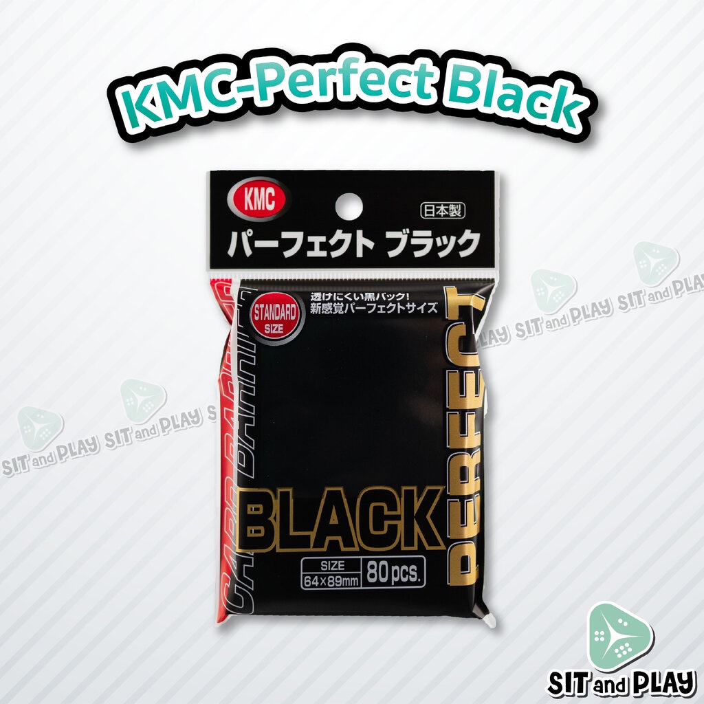 KMC-Card Barrier Perfect Black Transparent Envelope Back Fit The Best ...