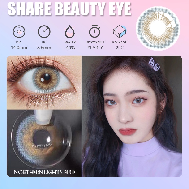 ♞COD EYESHARE Soft Contact Lens Coloured Lenses for Eyes Cosmetics ...